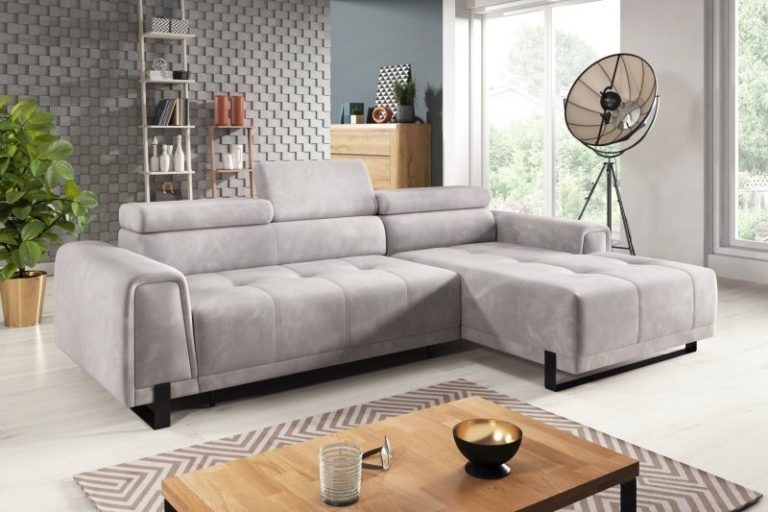 Coltar living extensibil Delta Mini pe dreapta – L276 x l106 x h96 cm ...